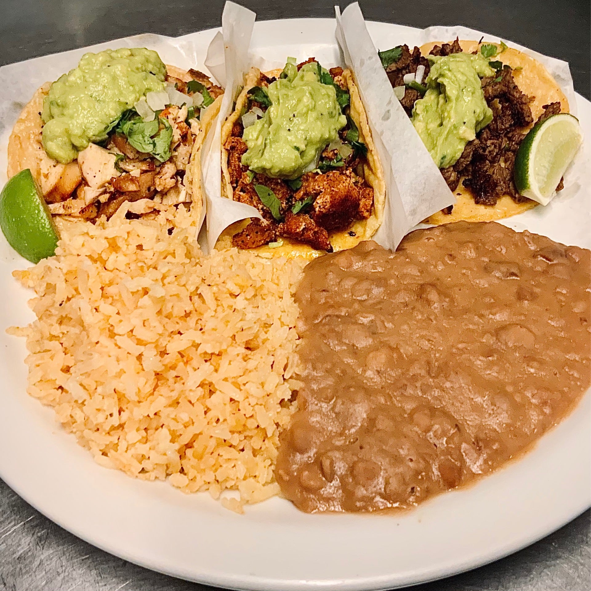 Taco Plate | Don pollo Grilled Chicken and Mexican Cuisine